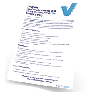 MedTrainer Infection Control Guide