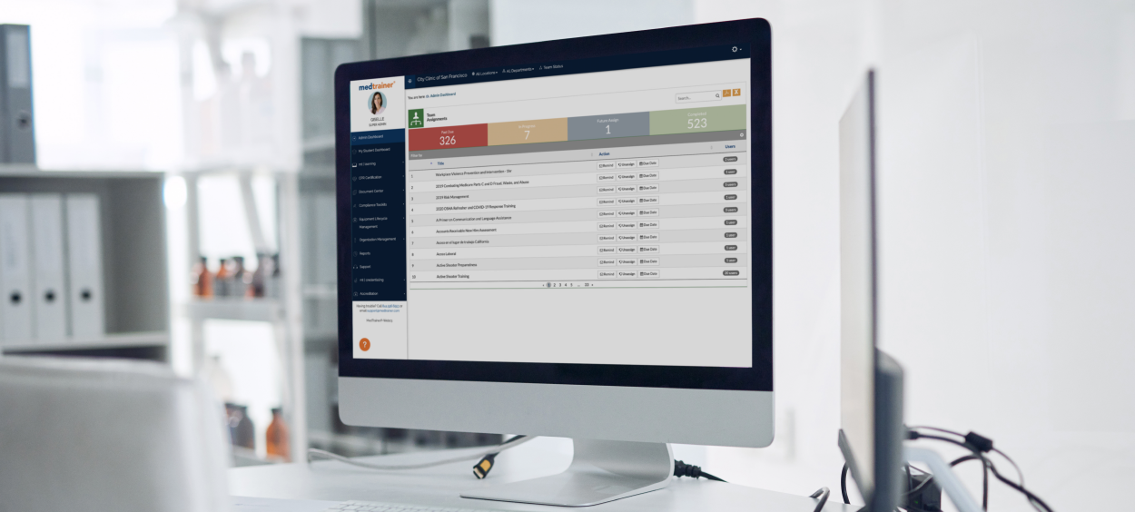 MedTrainer Learning, Credentialing, and Compliance Solution